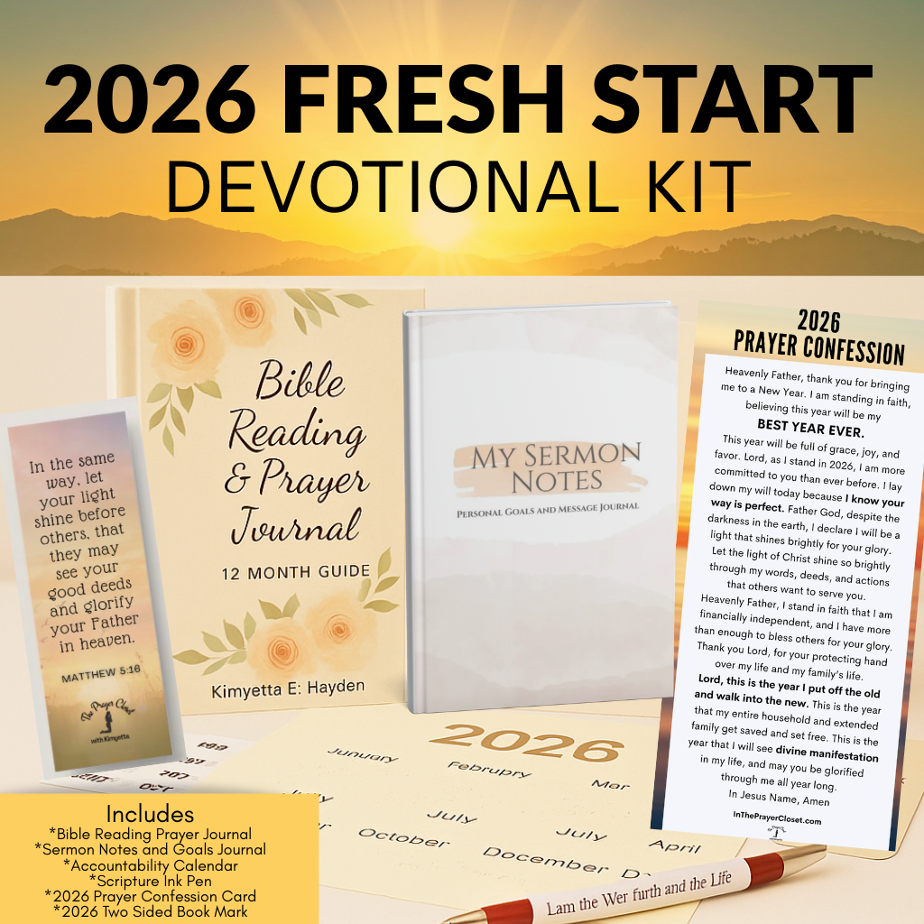 2026 FRESH START KIT – The Prayer Closet